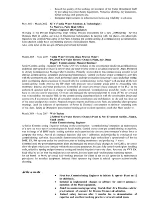 C J Clement CV | DOCX | Civil Engineering Industry | Industries