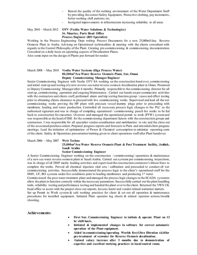 C J Clement CV | DOCX | Civil Engineering Industry | Industries