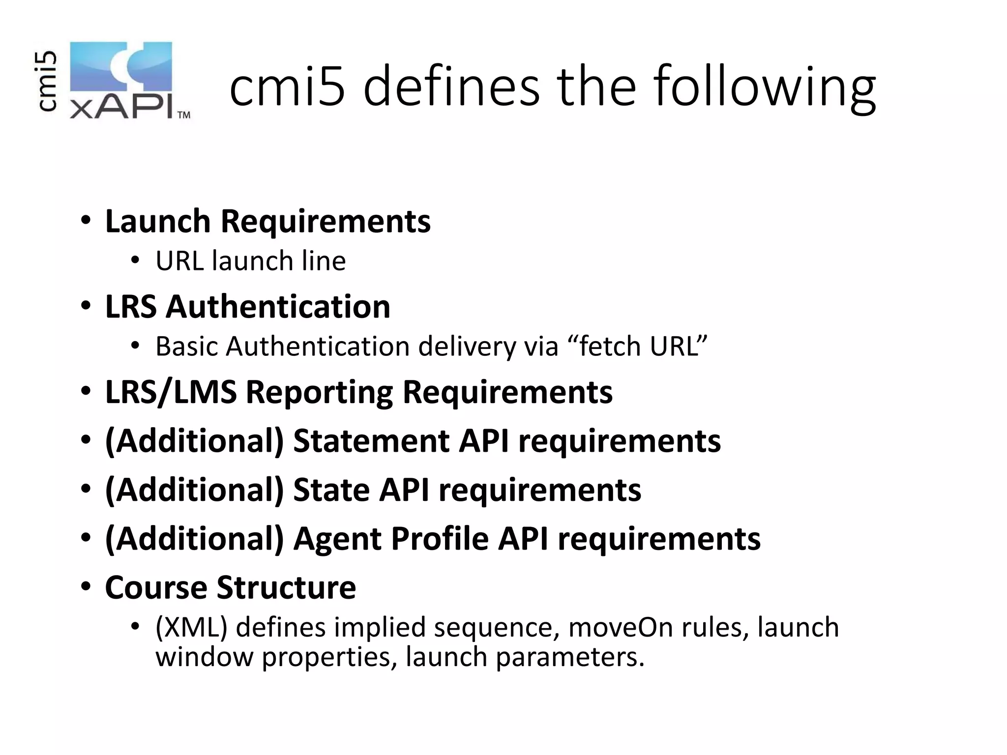 cmi5-xapi-camp | PPTX