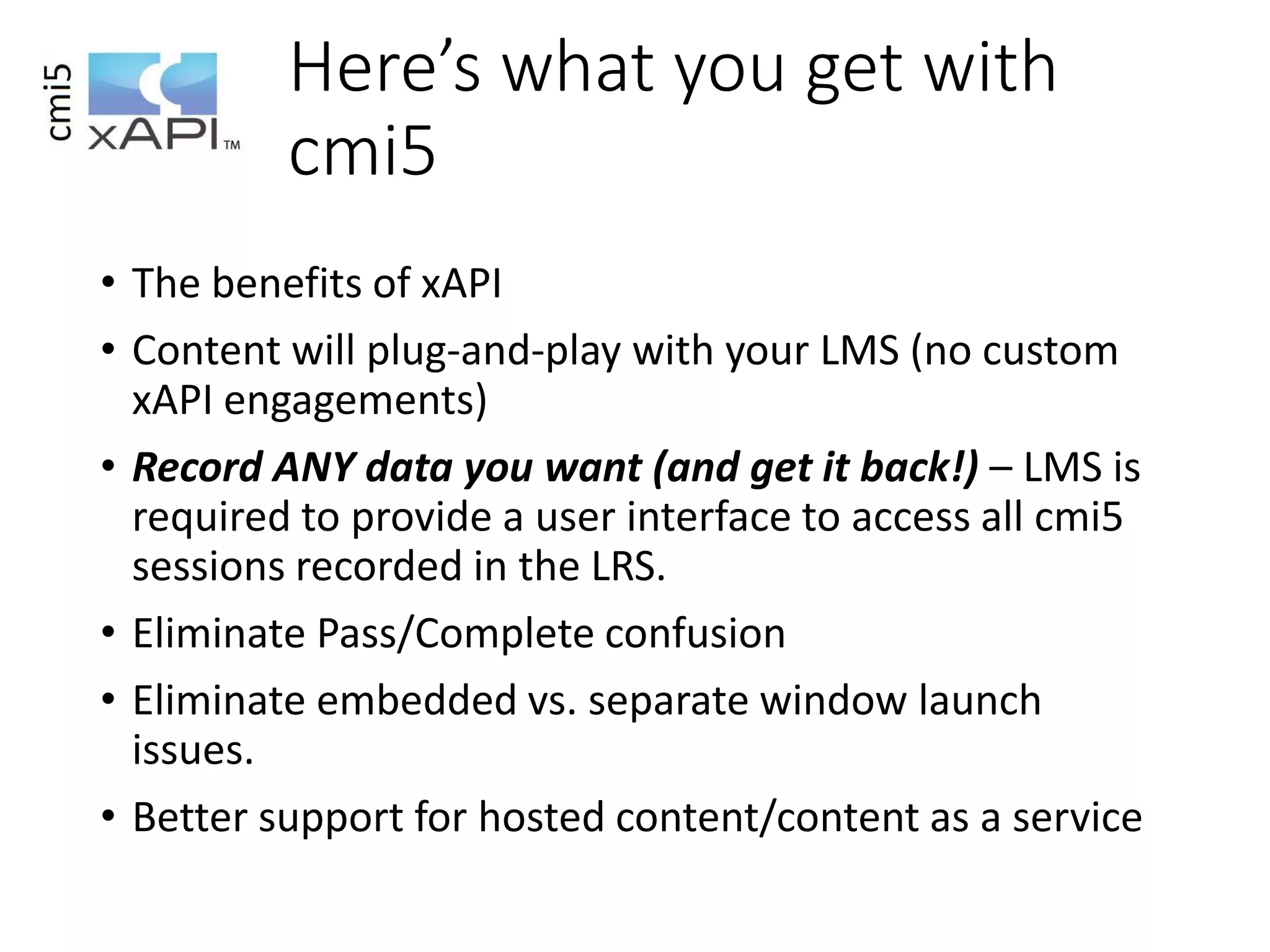 cmi5-xapi-camp | PPTX