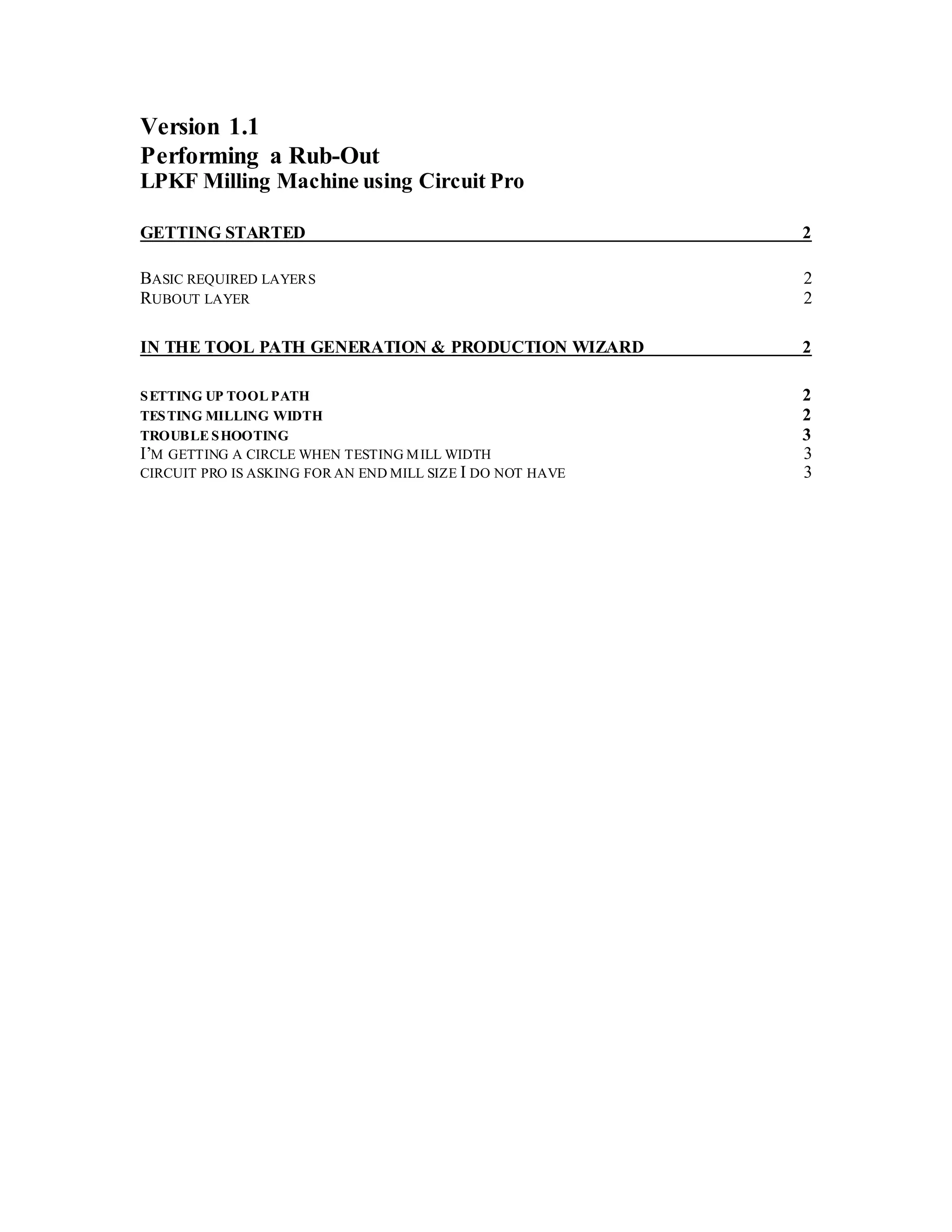 Rubout Manual - version 1.1 | DOCX