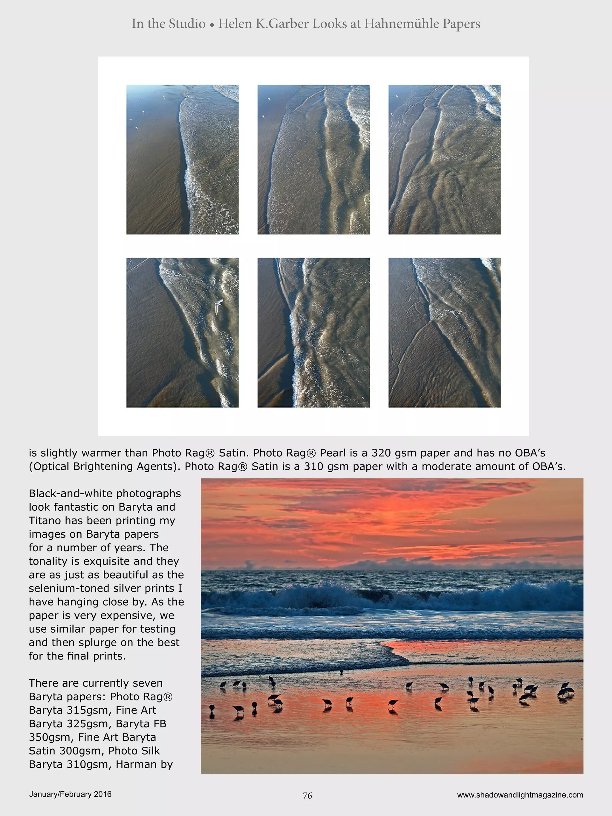 Helen K. Garber interviews Hahnemühle Paper Representative, Veronica ...