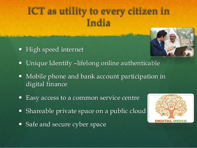 The role of ICT in India