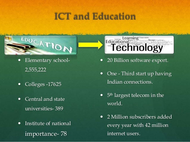 The role of ICT in India