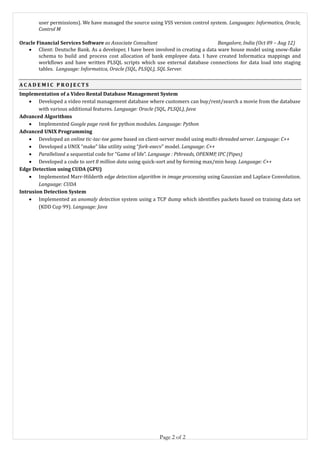 Aravind_Resume | PDF