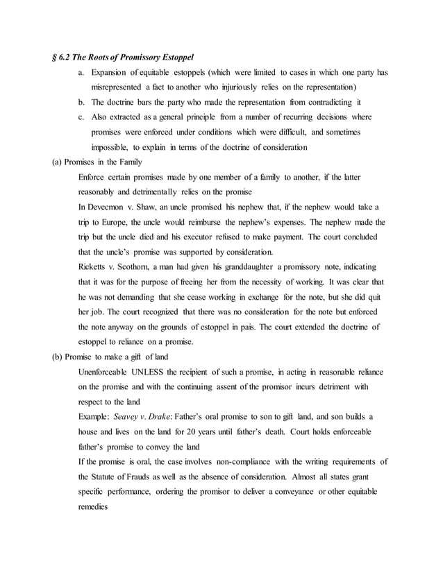 Contracts Law Module 8 Outline | PDF
