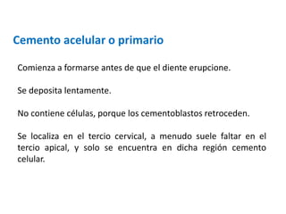 4 Cemento, características, funciones, partes. UNSIS | PPTX