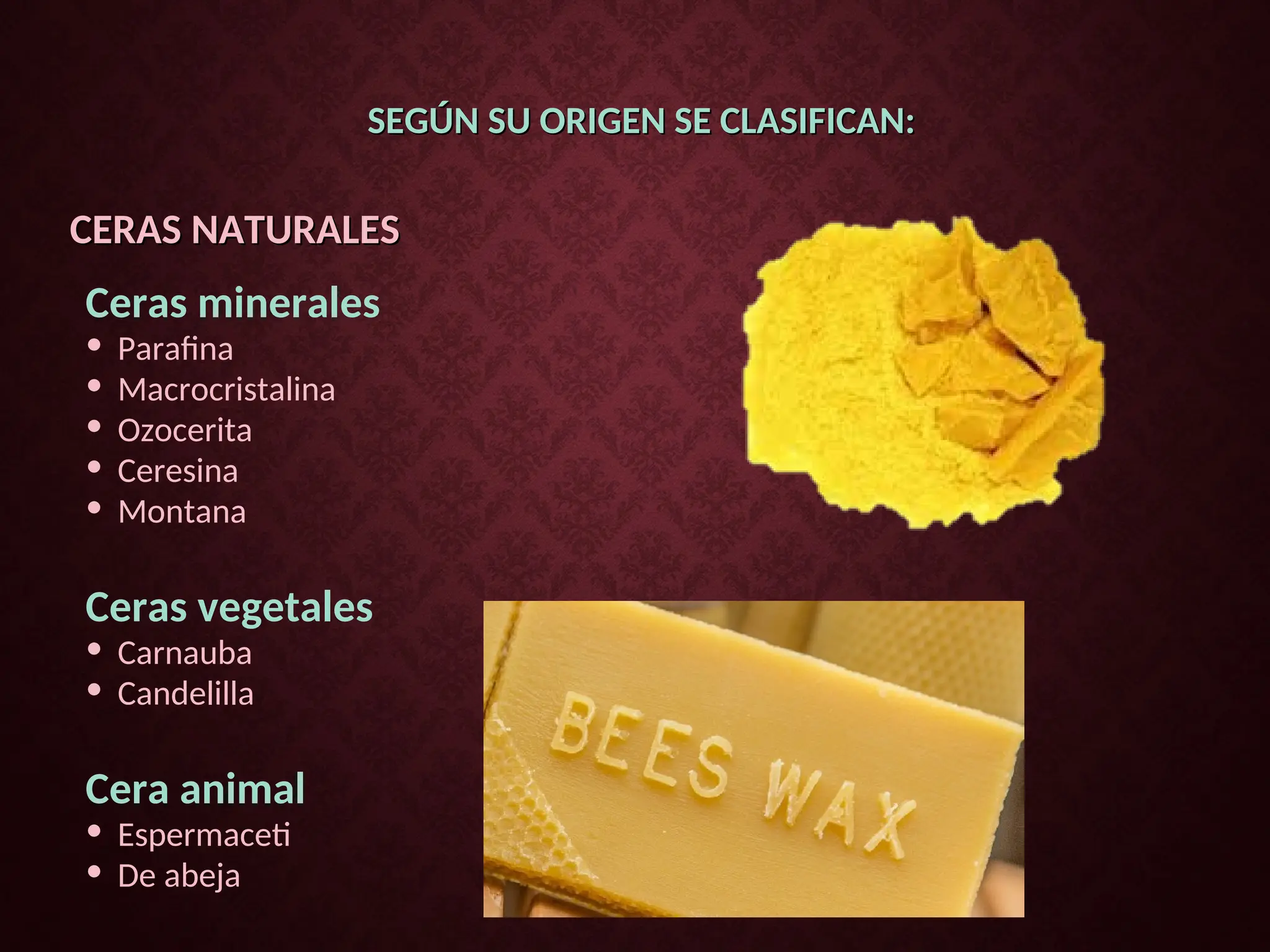 4 CERAS DENTALES, su propiedades, sus características etc.. | PPT