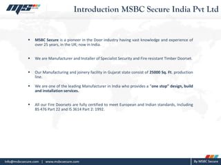 MSBC Secure Presentation - FRD | PDF