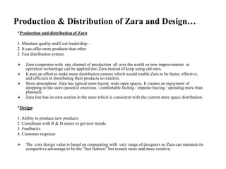 Final Zara Marketing Strategy !! | PPTX