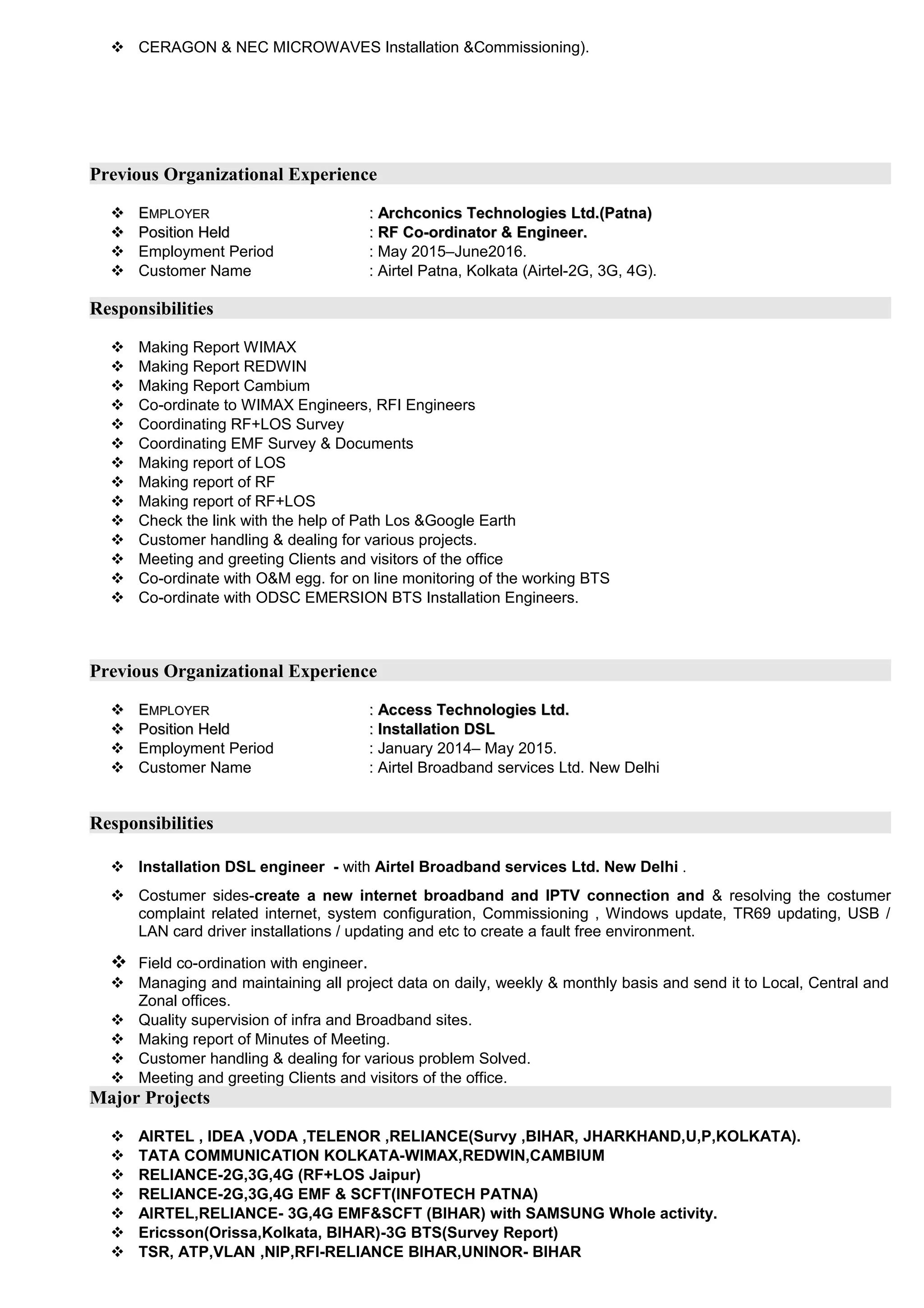 NITIN CV | DOC | Computer Software and Applications | Computing