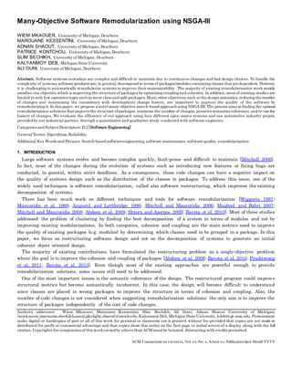 TOSEM-ManyObjRemMinorRevised-0425 | PDF