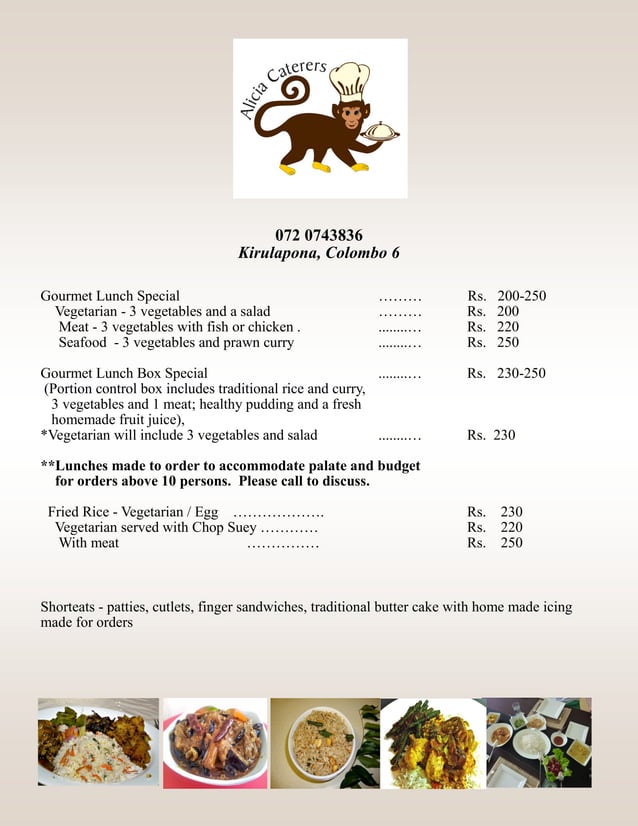 Alicia original lunch draft(3) (1) | PDF