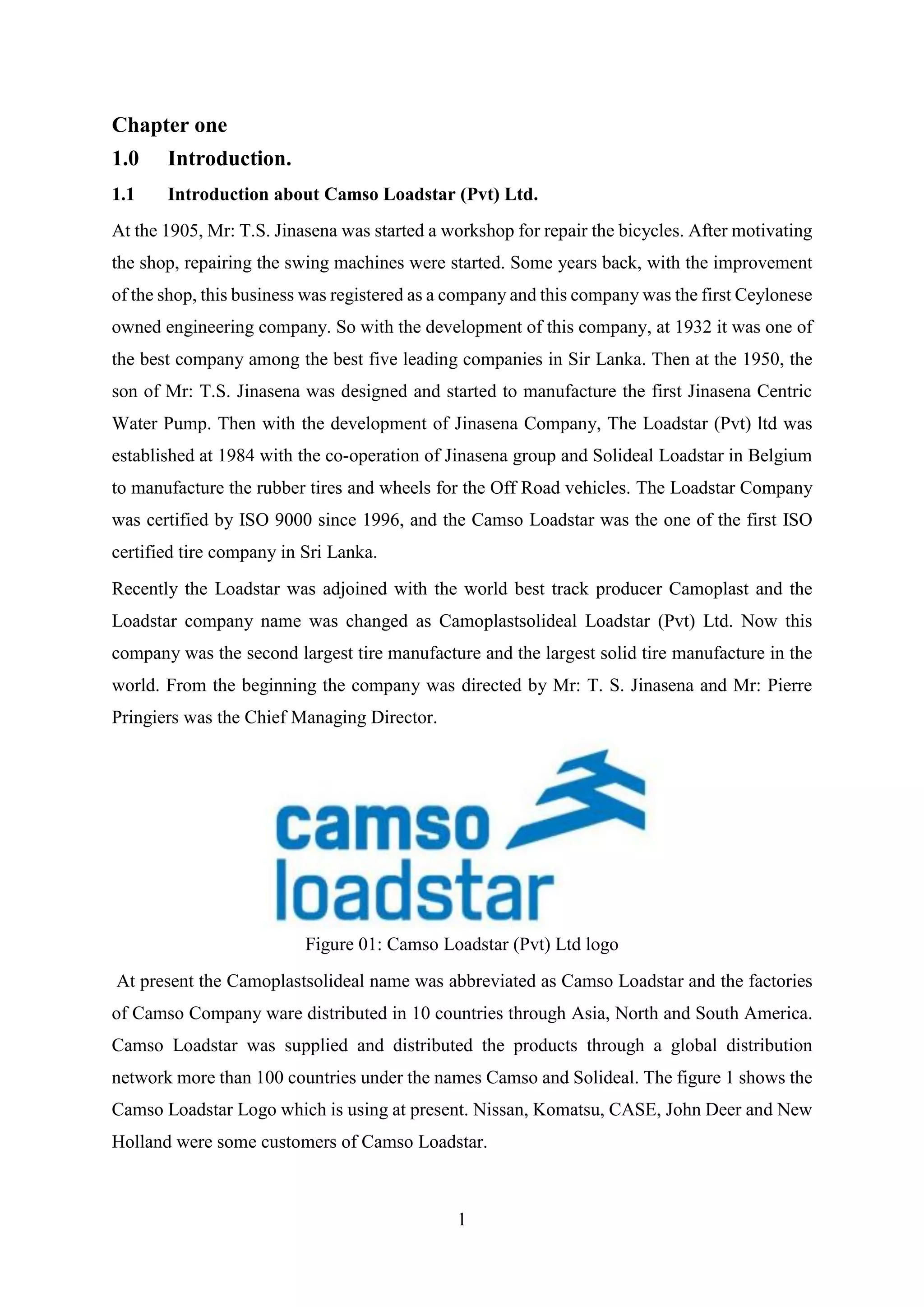 Camso Loadstar Introduction | PDF
