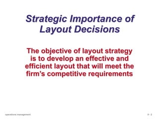 4 Chapter 6 Facility layout.ppt