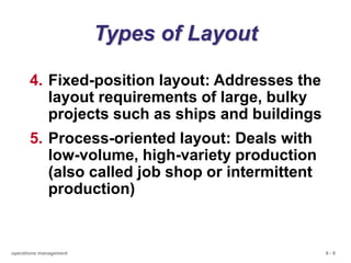 4 Chapter 6 Facility layout.ppt