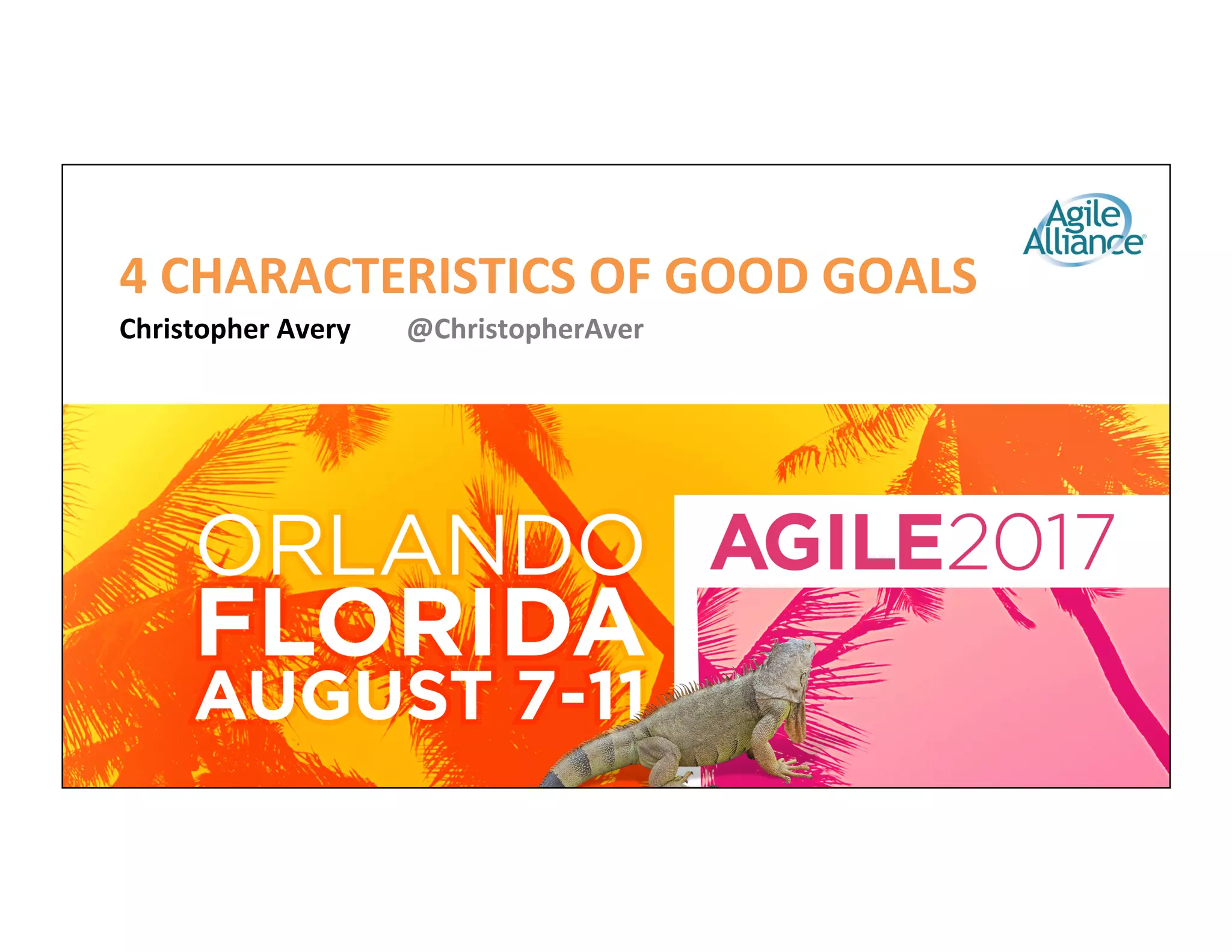 4 characteristics of good goals | PDF