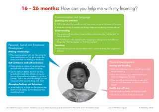 What to expect, and when? | PDF