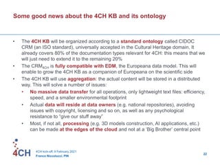IMPLEMENTING THE 4CH VISION | PPT