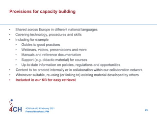 IMPLEMENTING THE 4CH VISION | PPT