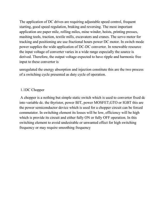 Matlab Simulation On Speed Control Of Four Quadrant Dc Drive Using Chopper Pdf Radio Control