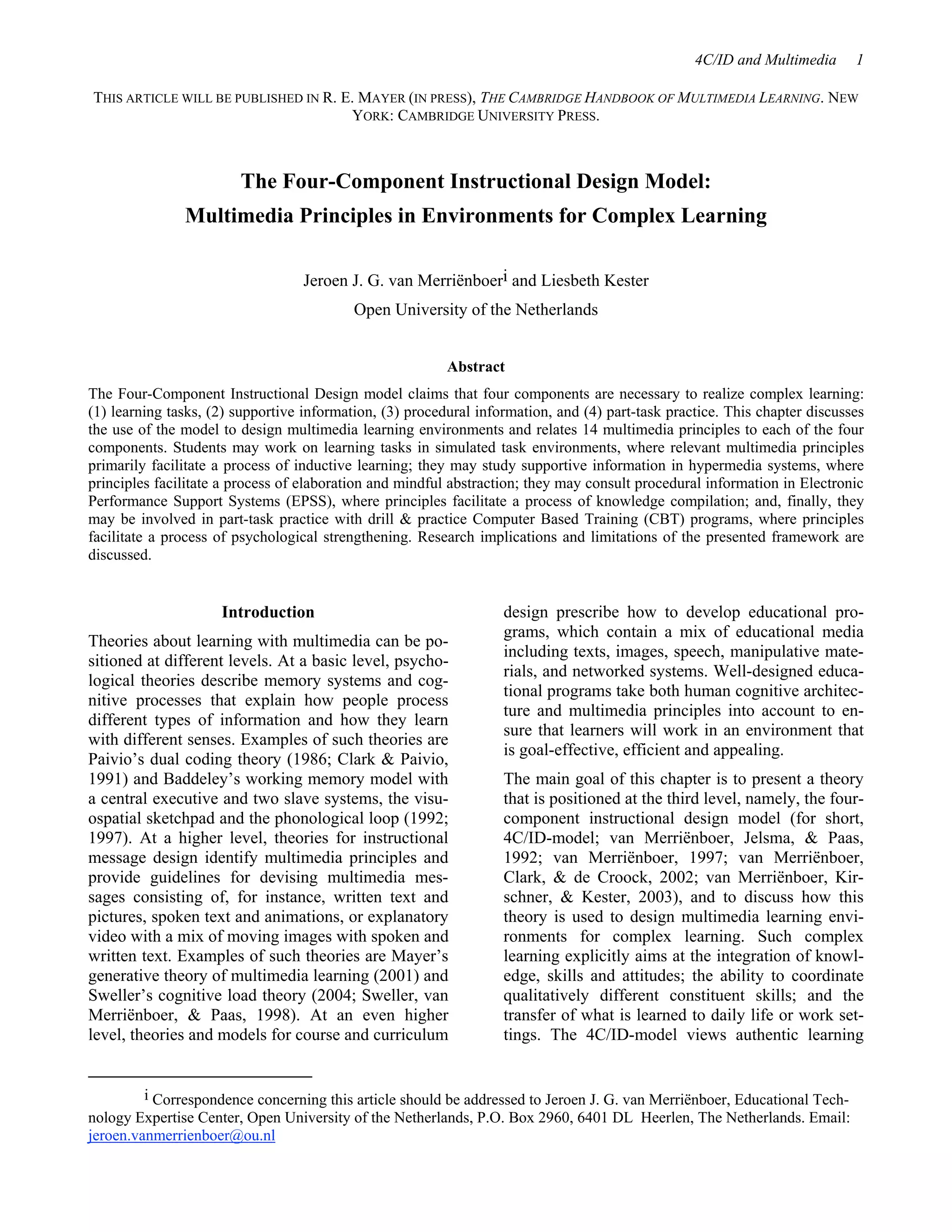 4 c id article-2008 | PDF | Education