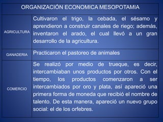 civilizaciones antiguas organización económica | PPTX