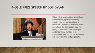 Bob dylan and_michael_jackson_presentation_ | PPTX