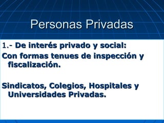 4 clasificación de las personas jurídicas de la administración pública ...