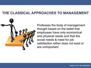 classical approaches to management | PPTX