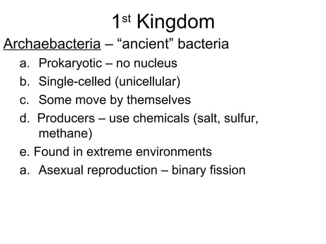 5.07 classification kingdoms | PPT