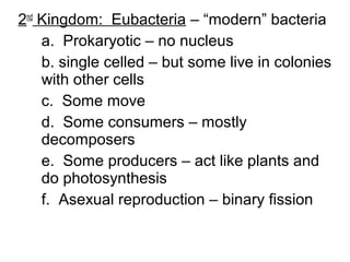 5.07 classification kingdoms | PPT