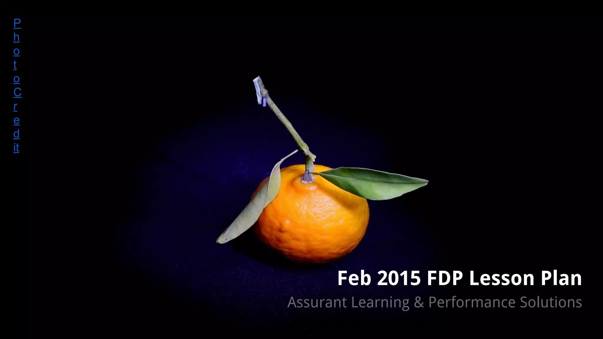 4 c lesson plan fdp | PPT