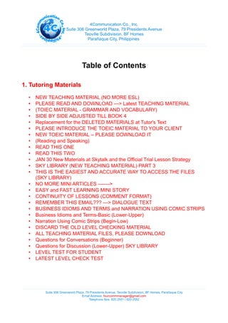 4 c memo compilation | PDF