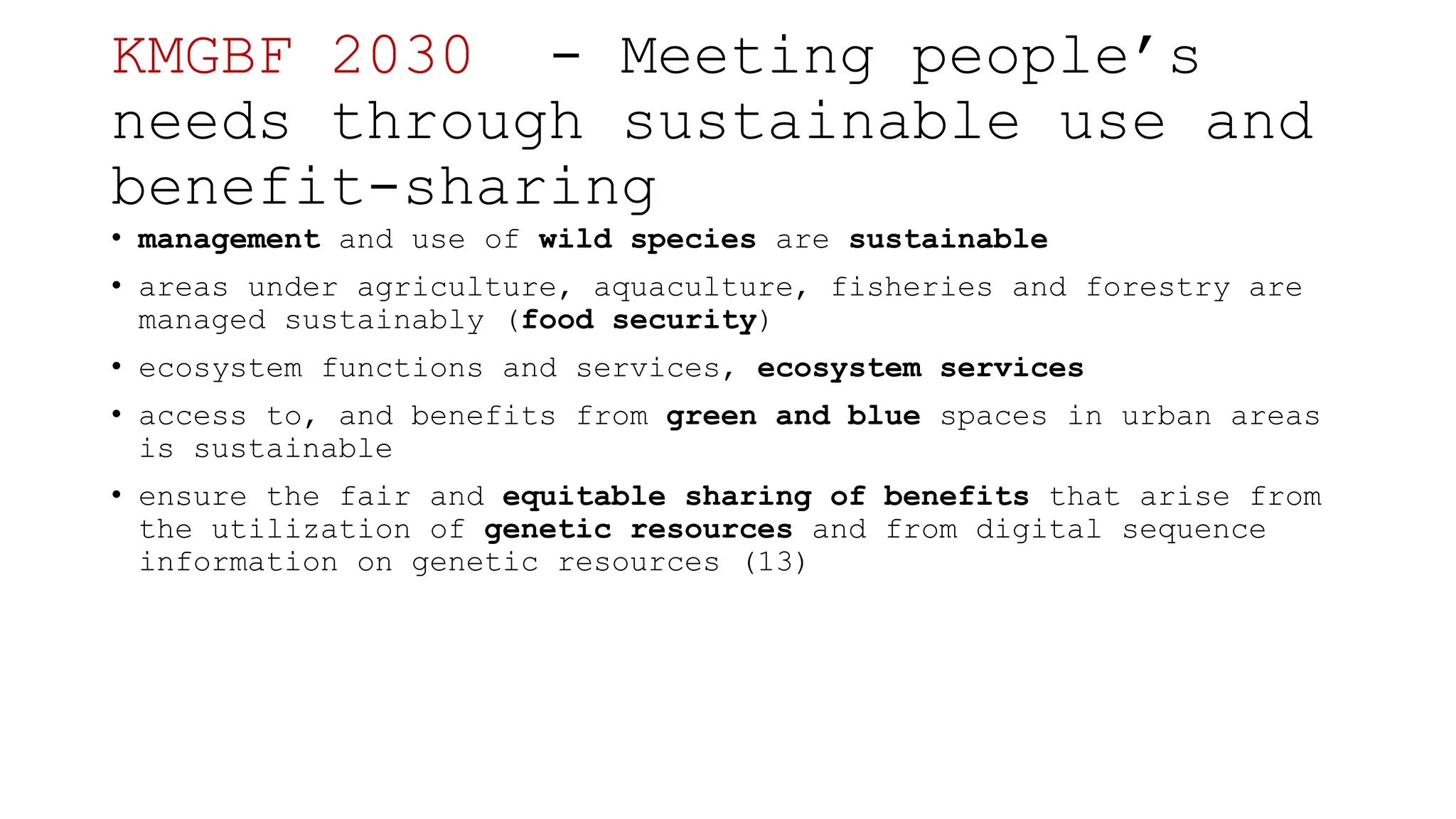 Biodiversity in CEE countries CBD challenges and opportunities for ...