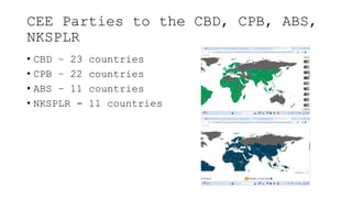 Biodiversity in CEE countries CBD challenges and opportunities for ...