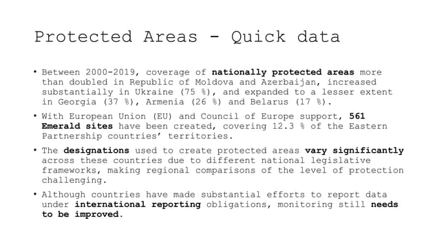 Biodiversity in CEE countries CBD challenges and opportunities for ...