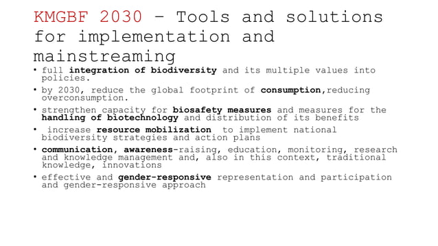 Biodiversity in CEE countries CBD challenges and opportunities for ...