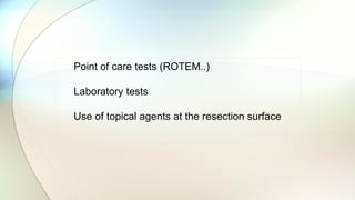 4 coagulation mamagement in paediatric liver transplantation | PDF