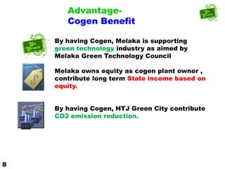 Melaka Greencity Cogeneration system | PDF
