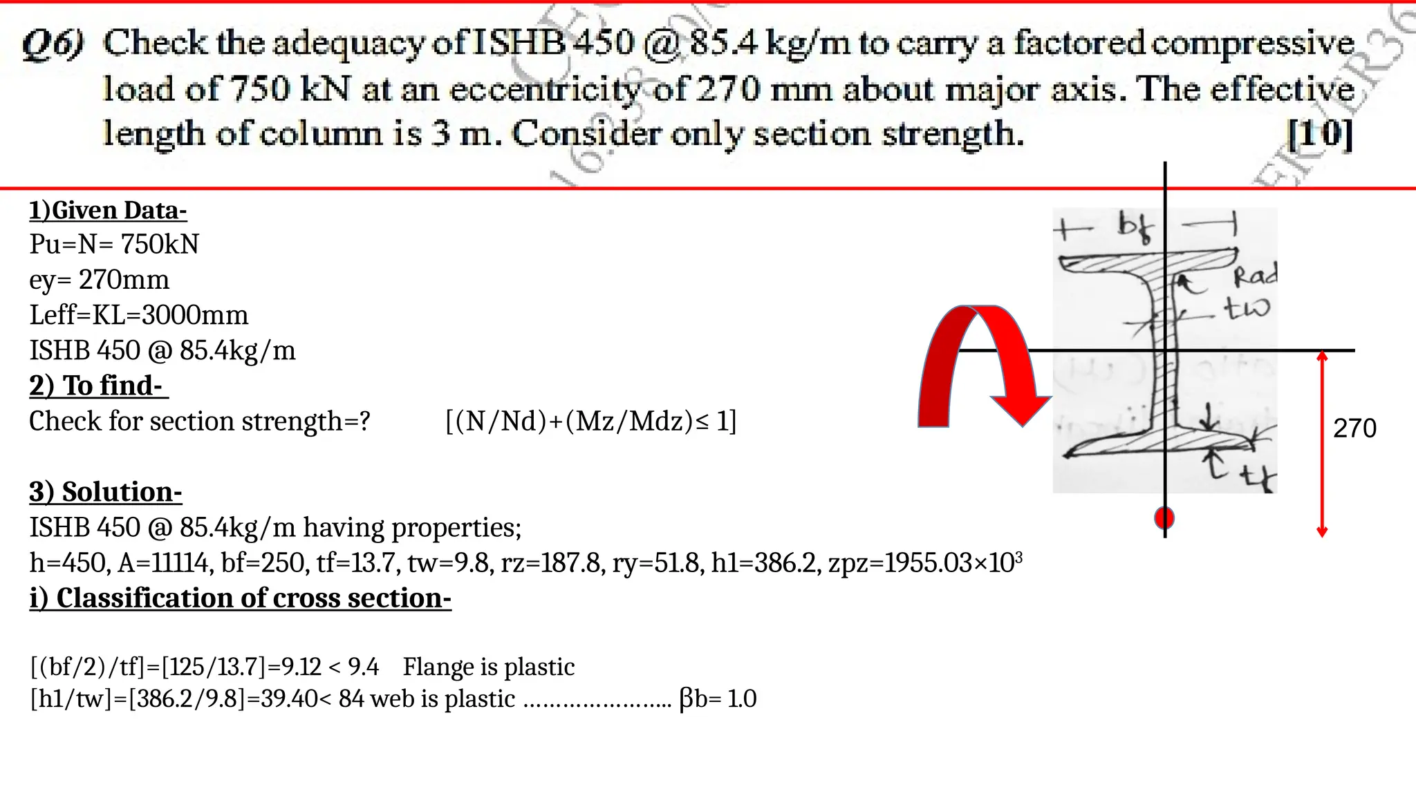 column subjected to bending_numerical.pptx
