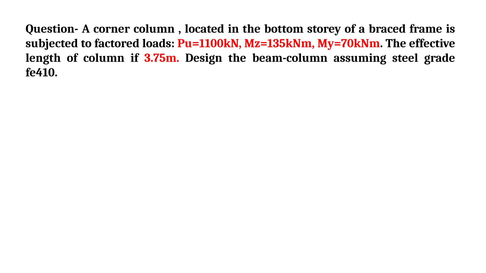column subjected to bending_numerical.pptx