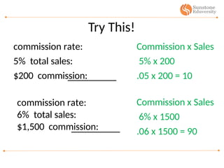 calculationCommissionpaycompensation business problem solving.pptx