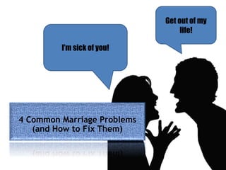 4 common marriage problems | PPT