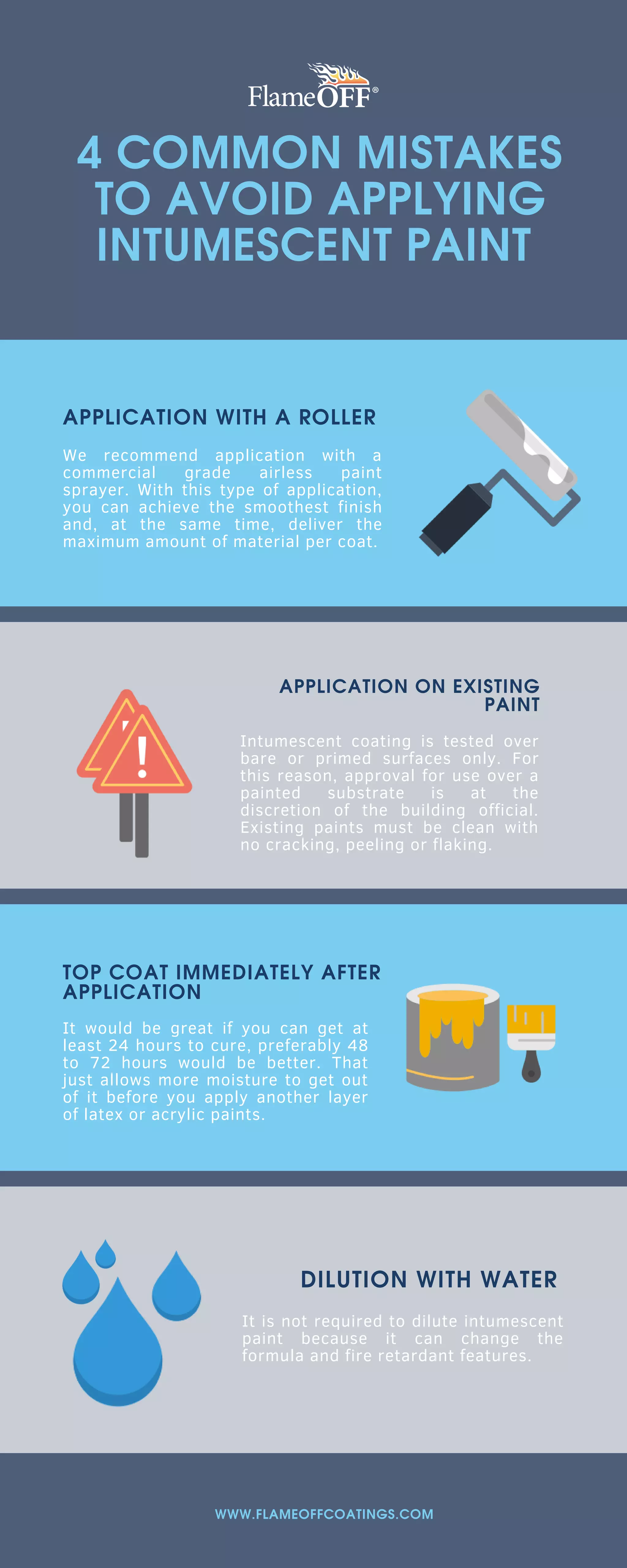 4 common mistakes to avoid applying intumescent paint | PDF