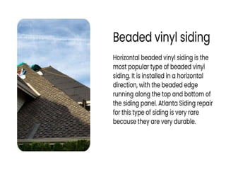 4 Common Vinyl Siding Styles | PPTX