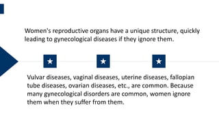 4 common women's health issues to know about | PPT