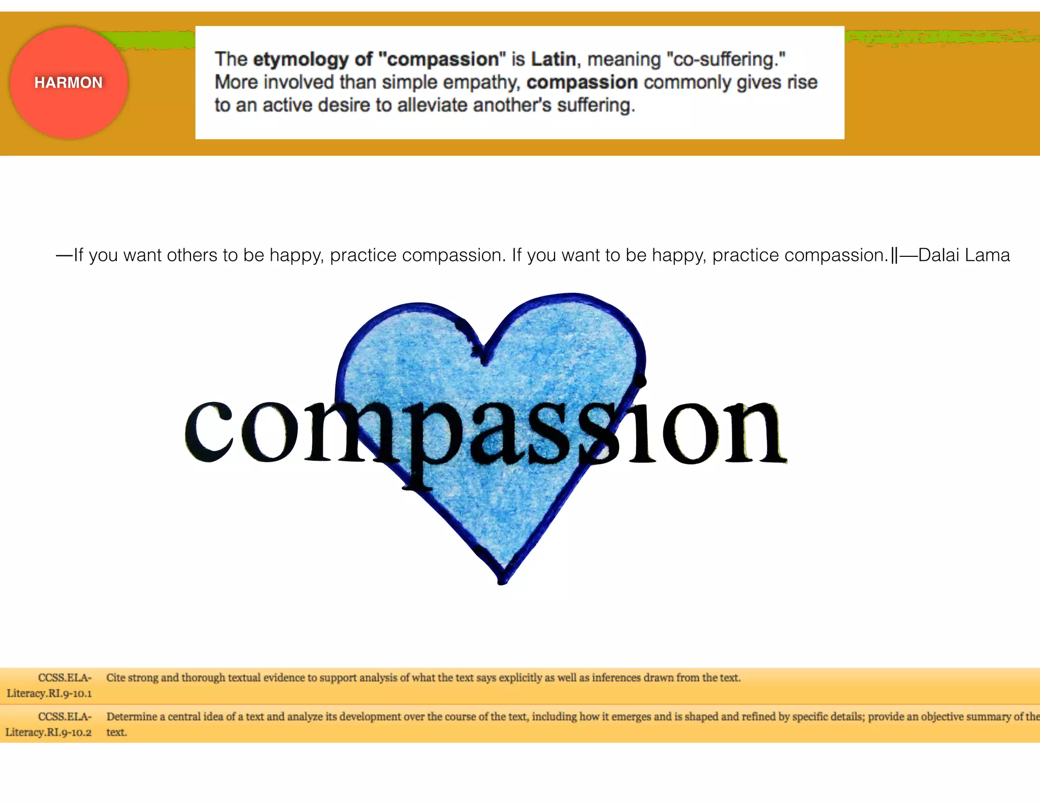 COMPASSION LESSON GRADE 10 | PDF | Food & Drink