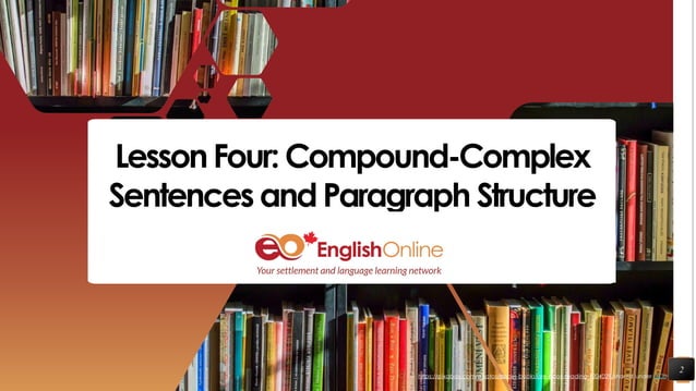 4 compound complex sentences and paragraph structure desktop | PPT