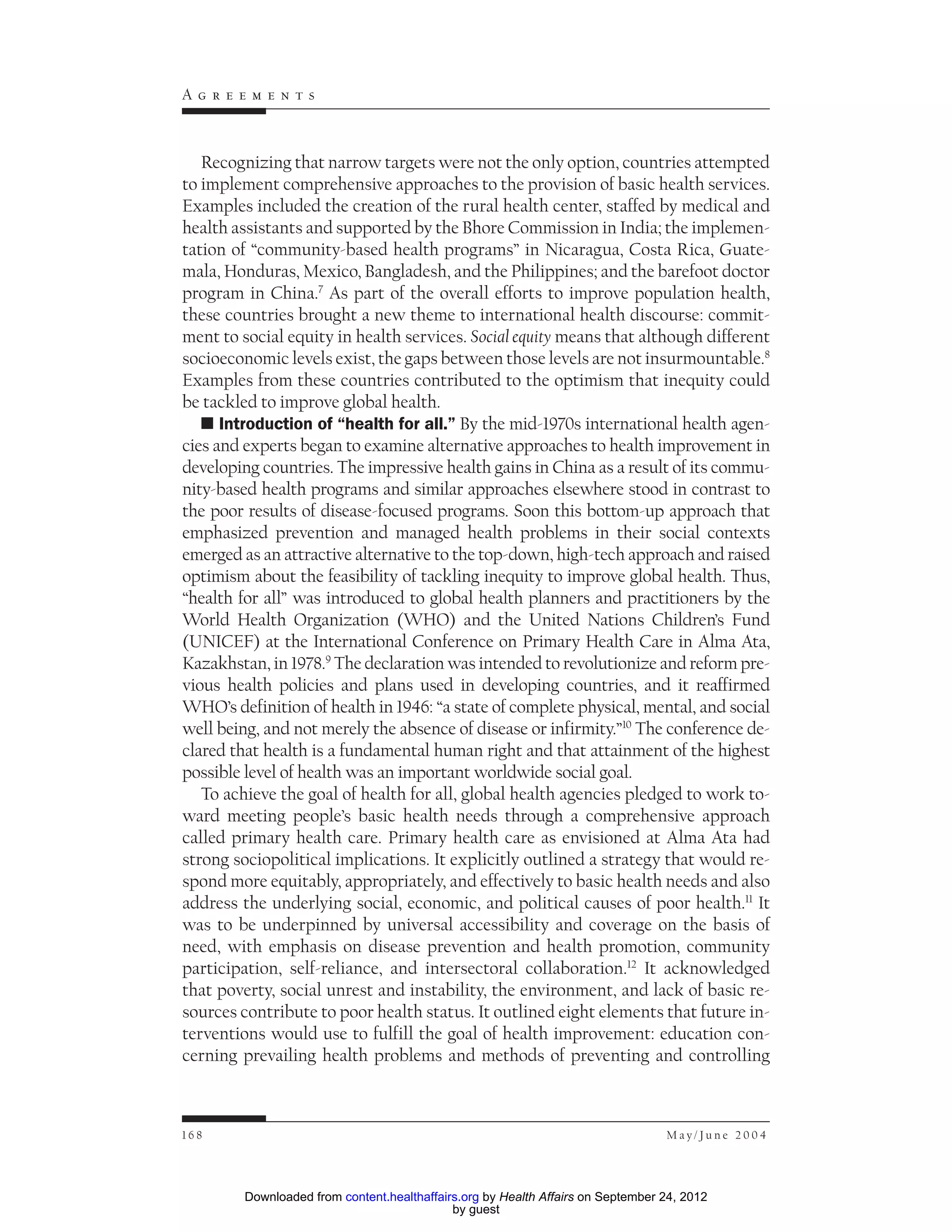 4 comprehensive versus selective lessons | PDF | Infectious Diseases ...